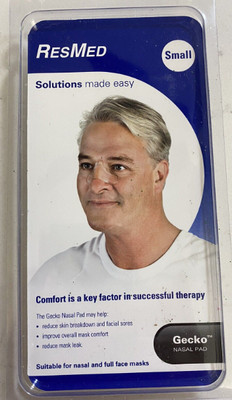 ResMed Gecko Gel Nasal Pad Single Pack 61911 Sealed - Size Small | eBay