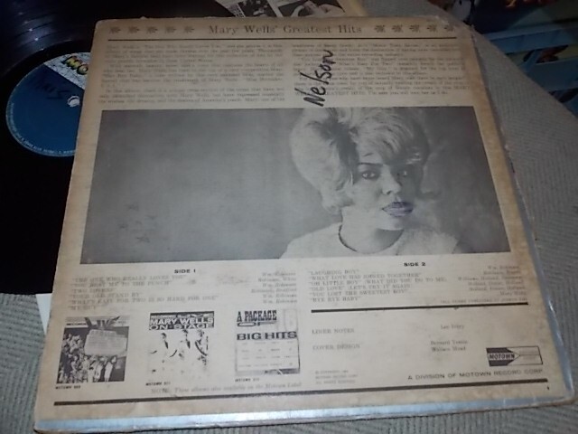 MARY WELLS GREATEST HITS LP | eBay