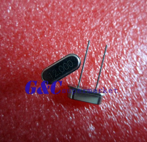 20PCS 12MHz / 12.000 MHZ Crystal Oscillator HC-49S GOOD QUALITY C2 | eBay