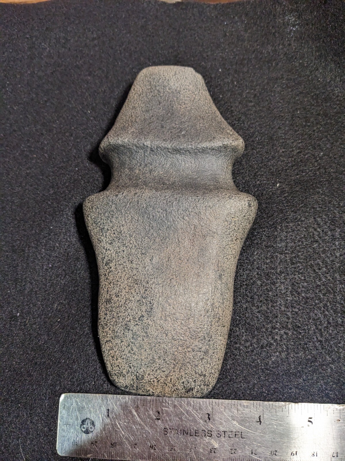 Ancient Barbed AXE Artifacts Arrowheads Pottery Indian Pipestone ...