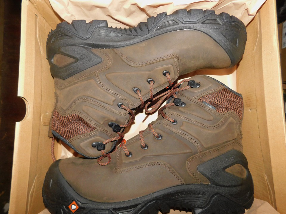 Merrell Strongfield 7" - 11.5M Waterproof Leather Composite Toe Men's ...