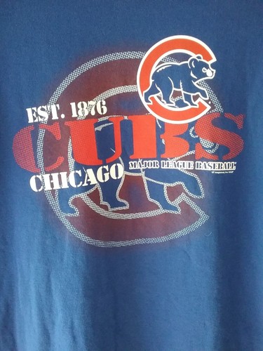 CHICAGO CUBS T-Shirt Est. 1876 Youth X-LARGE New without Tag | eBay
