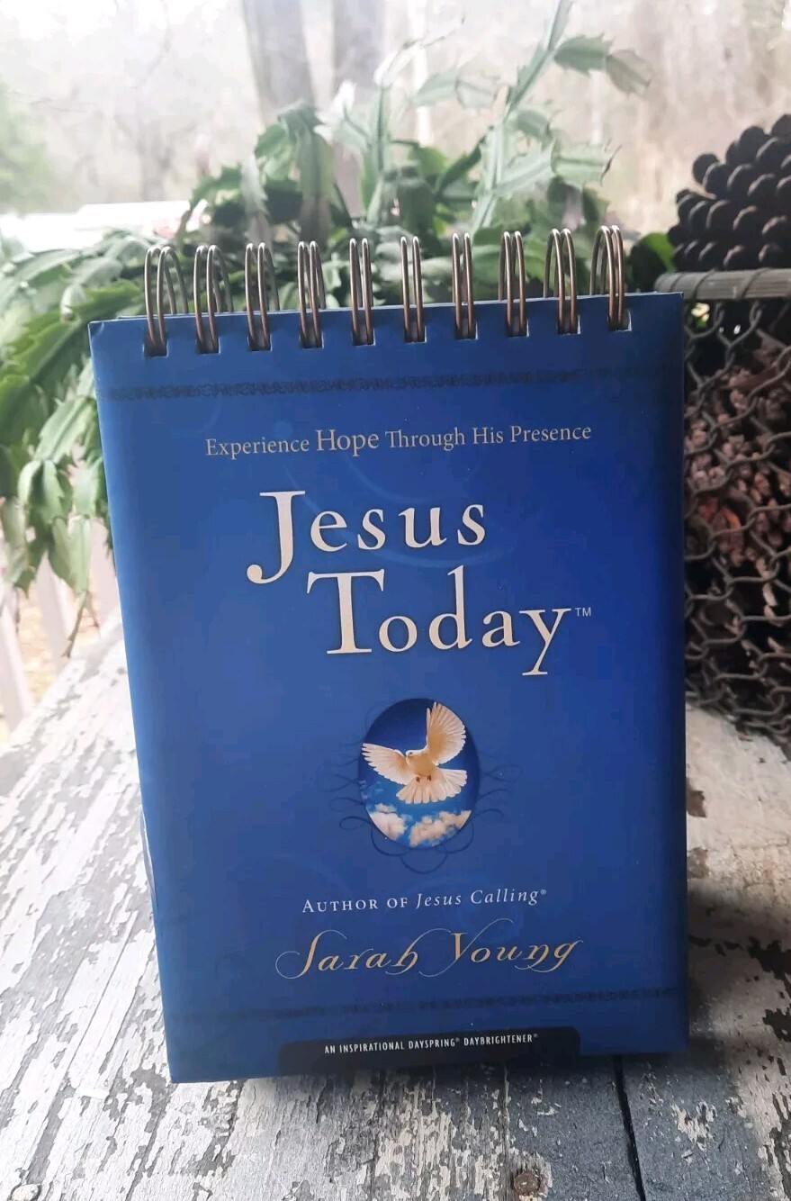 Jesus Today Spiral Perpetual Standing Calendar 2012 Sarah Young | eBay