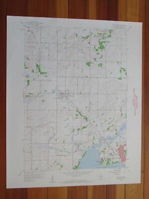 Waunakee Wisconsin 1960 Original Vintage USGS Topo Map | eBay