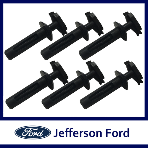 Genuine Ford PJ PK Ranger Passenger Rear Mudflap Rivets 6 Set | eBay ...