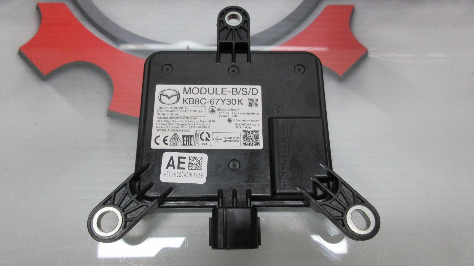MAZDA CX8 ECU BLIND SPOT MONITOR CONTROL MODULE (LH REAR), KG, 05/18 ...