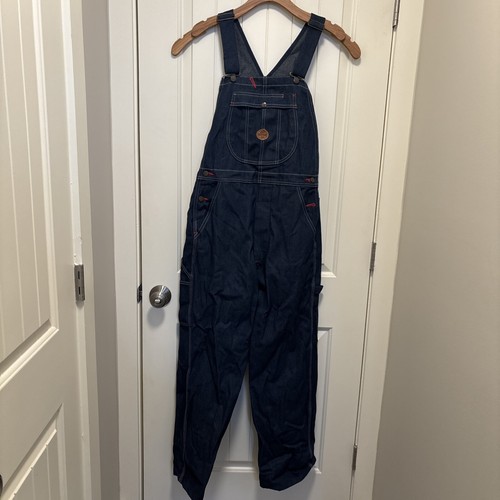 Red Kap Overalls Men's 32x30 Blue Pants Workwear Denim Pants Adult | eBay