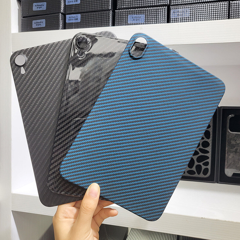 For iPad Mini 6th Gen 8.3 inch Bulletproof Real Carbon Fiber Ultra Slim ...