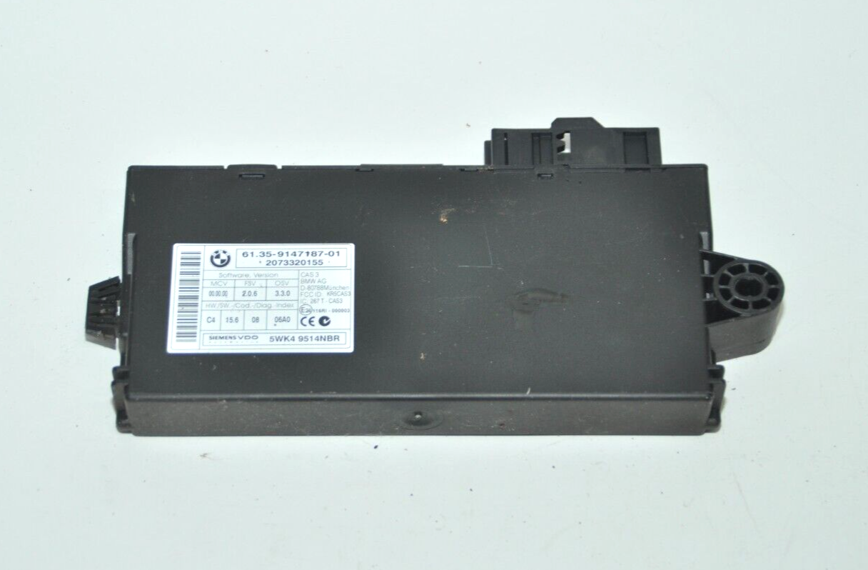BMW 3 E90 E91 6135 9147187 CAR ACCESS CONTROL MODULE 5WK49514NBR | eBay