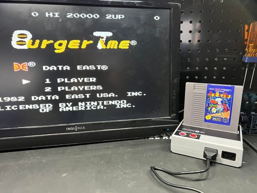 Burger Time (NES, 1987) - 5 Screw - Tested Working | eBay