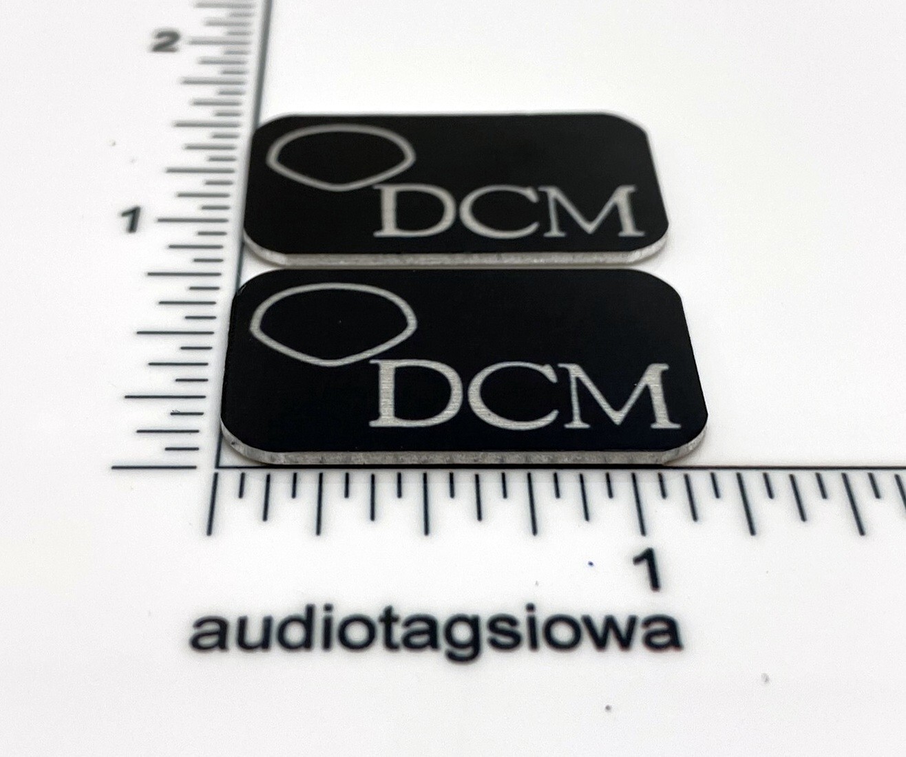 DCM Time Window - Time Frame Speaker Badge Logo Custom Pair | eBay