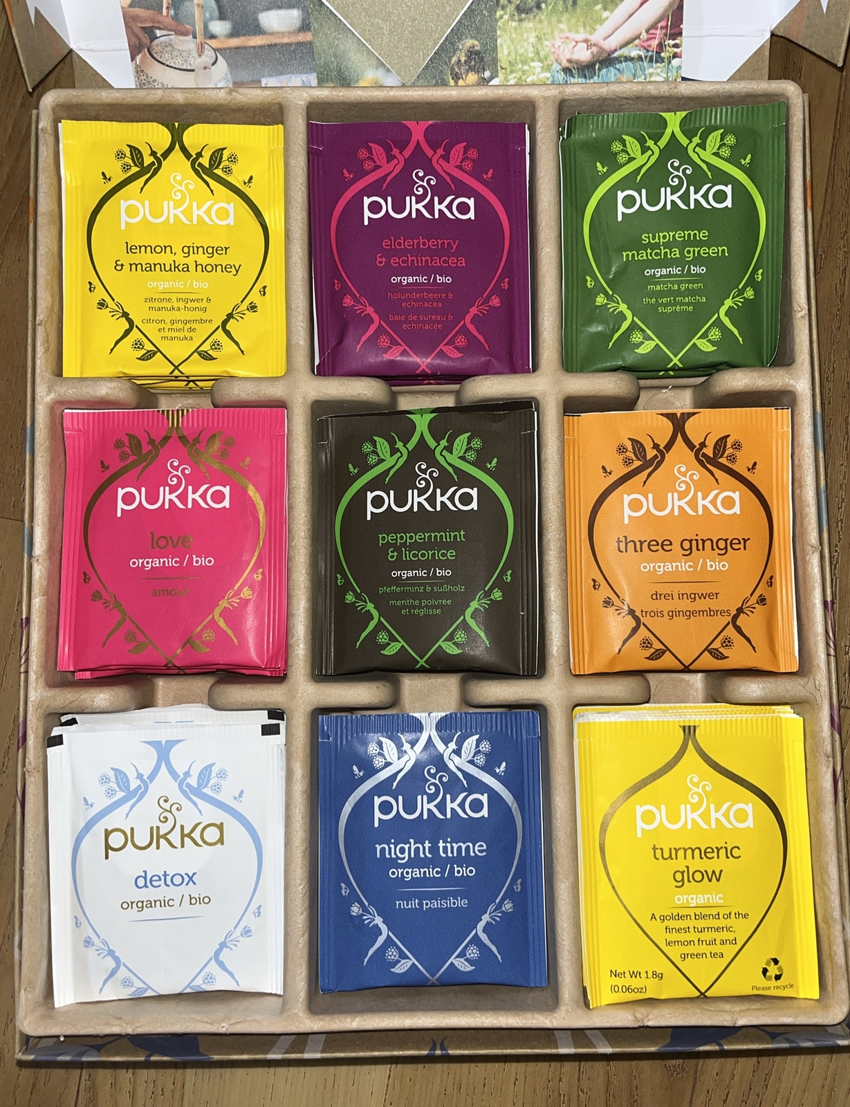 Pukka Tea Valentine Gift Box Herbal Health Wellness Self Care Selection ...