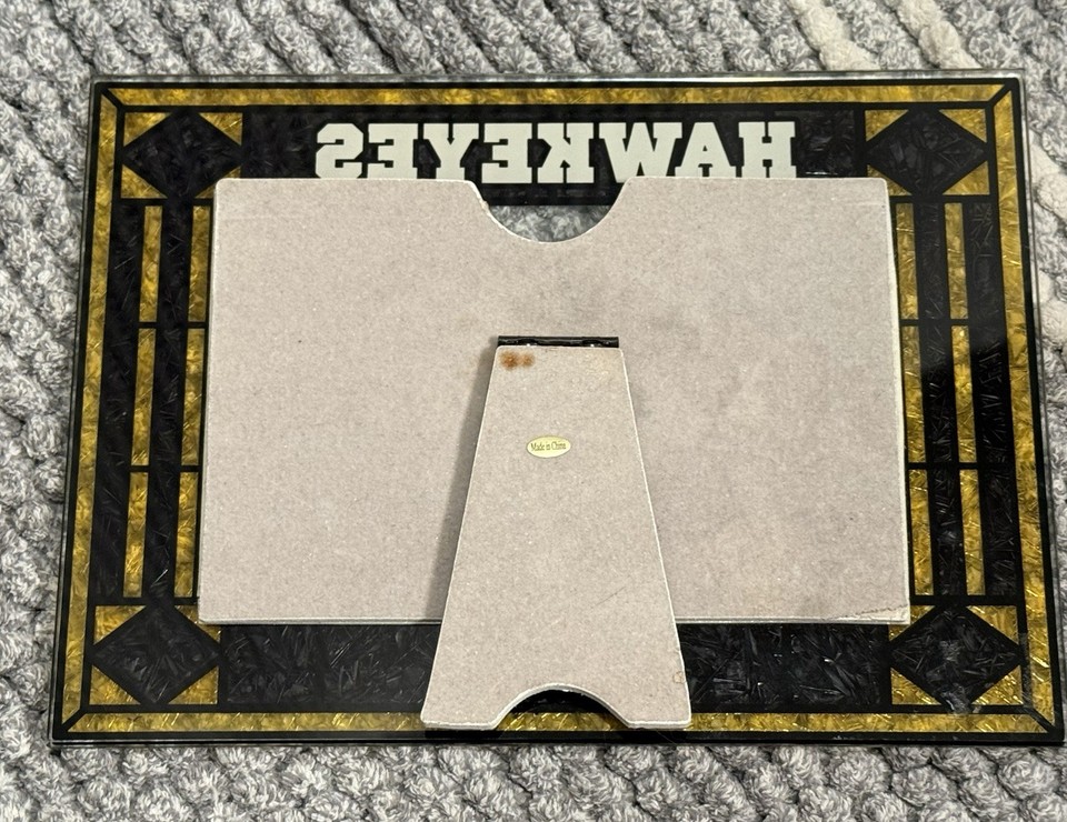 Iowa Hawkeyes Glass Picture Frame | eBay