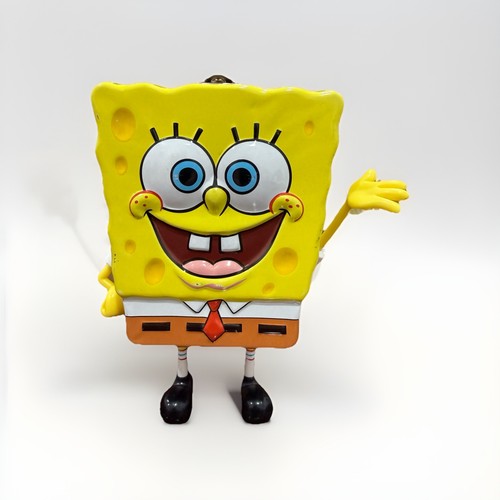 Vintage SpongeBob SquarePants Caramel Popcorn Tin 2002 Viacom ...