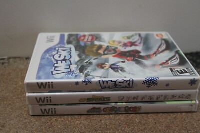 3 Wii sports games--Kidz Sports Crazy Golf; Deca Sports; Wee Ski | eBay