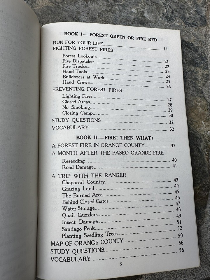 Anaheim California Fire Department Junior Fire Manual 1953, 1967 | eBay