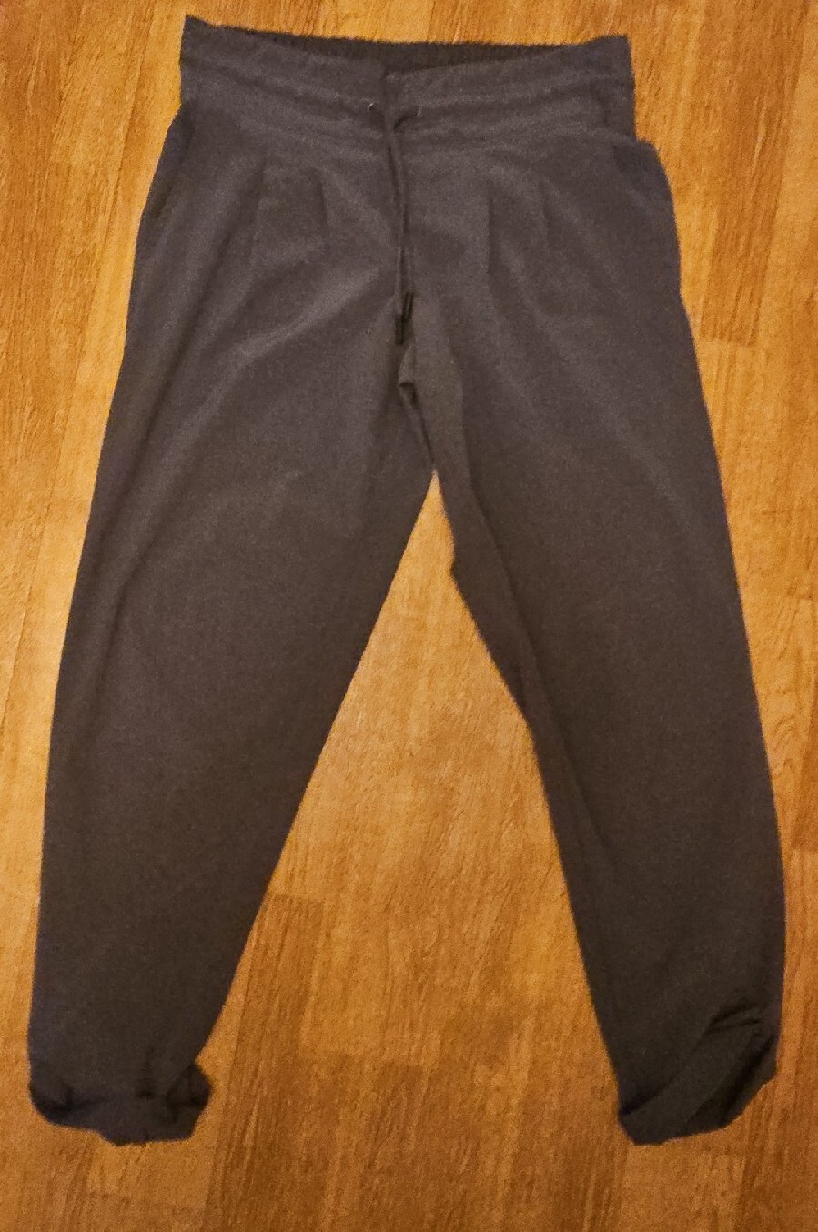PRANA Breathe Lightweight Pants Drawstring Gray Womens Small Ankle ...