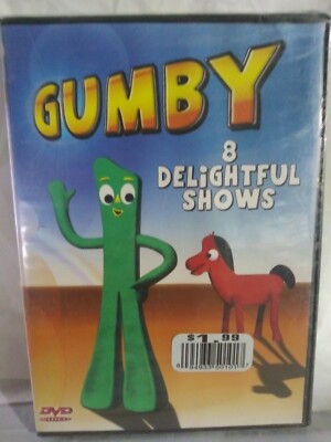 Gumby: 8 Delightful Shows (DVD, 2009) New, Sealed 94933208459| eBay