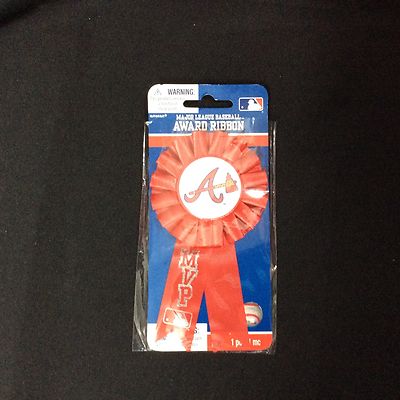 Atlanta Braves Major League Baseball Award Ribbon MVP Award | eBay