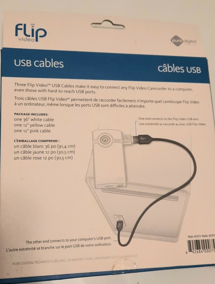 Flip Video USB Cables 3-Pack | eBay