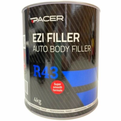 Pacer R43 Auto Car Body Ezi Filler 4kg High Quality Lightweight Quick ...