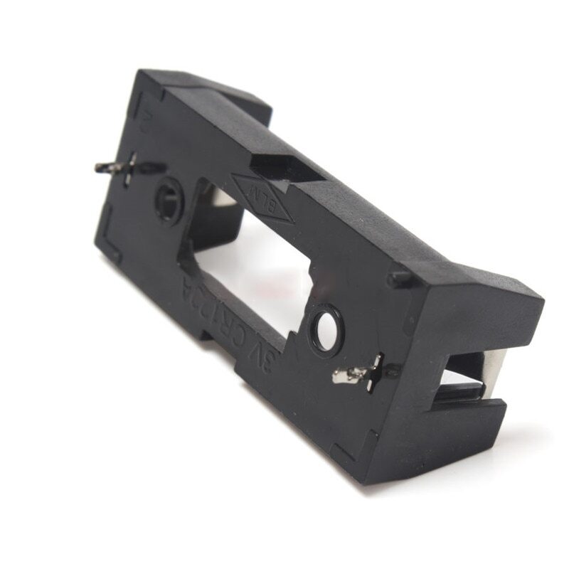 1 2 Cell CR123A Battery Holder Storage Case Open Box With Pins/SMD ...