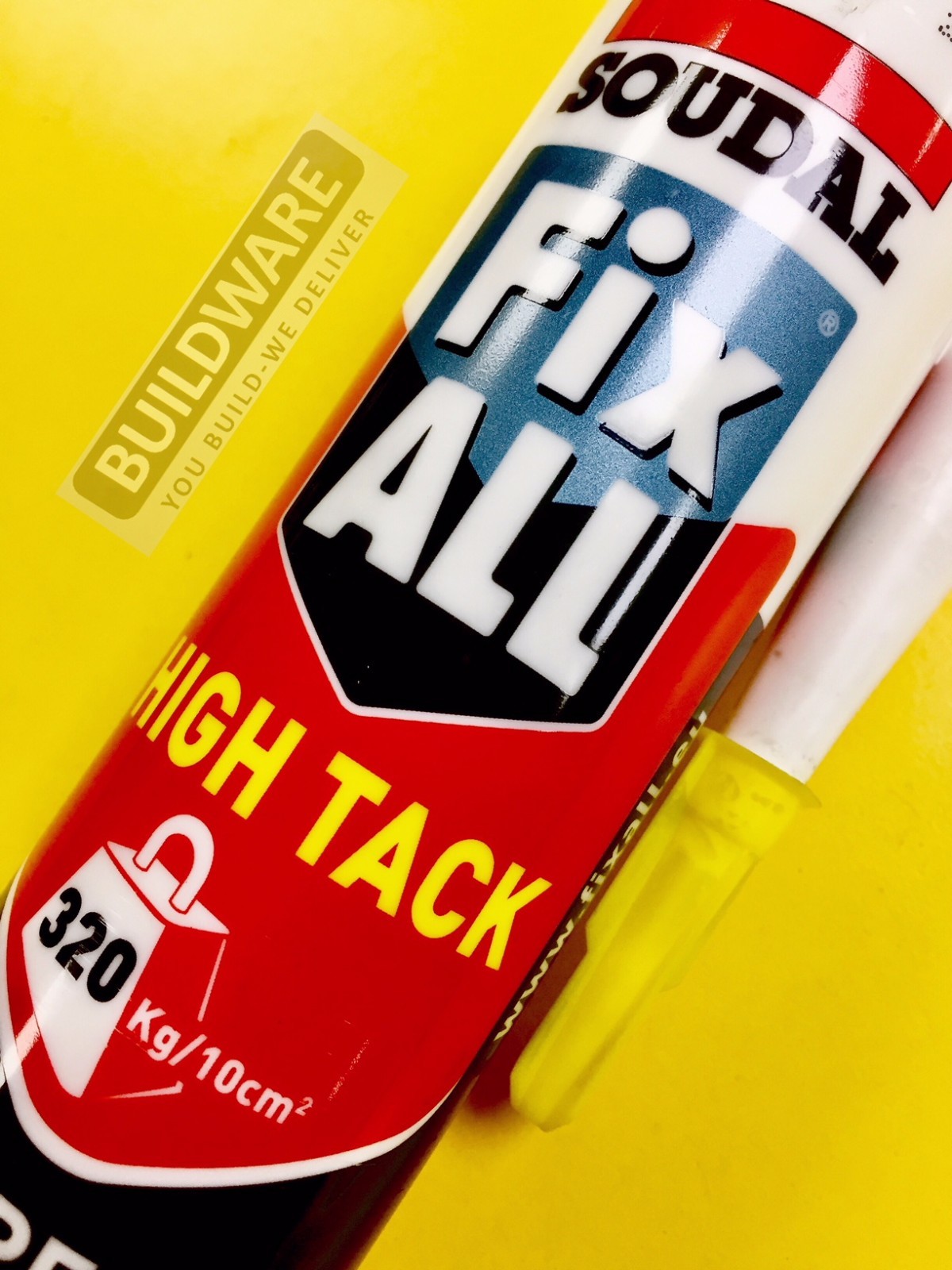 SOUDAL FIX ALL HIGH TACK ADHESIVE SUPER STRENGTH WATERPROOF White ...
