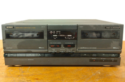 Aiwa FX-W808 Dual Auto Reverse Stereo Cassette Deck Dolby B C NR ...