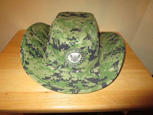 JWM US NAVY Digital Camo Military Hunter Cowboy Hat Sz S/M Official ...