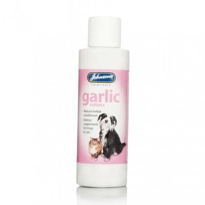 Johnson's Garlic Tablets for Cats and Dogs 200 tablets, Natural Defence ...
