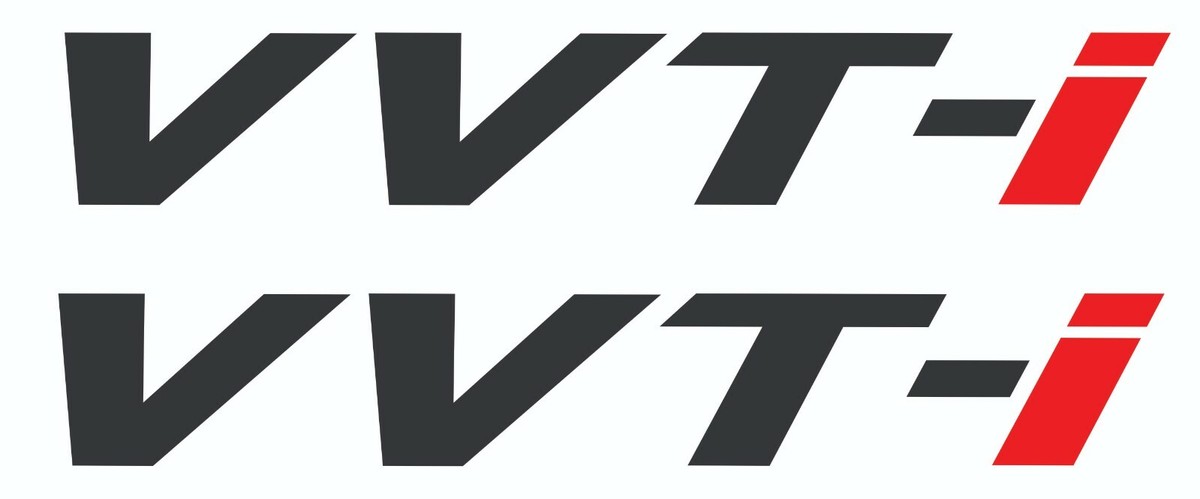Vvti Logo VVT I Metal Emblem For Cars Black | Daraz.pk