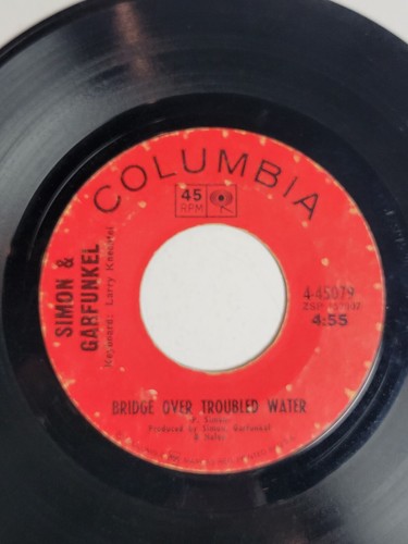 Simon & Garfunkel 45 RPM - Bridge Over Troubled Water - Columbia | eBay