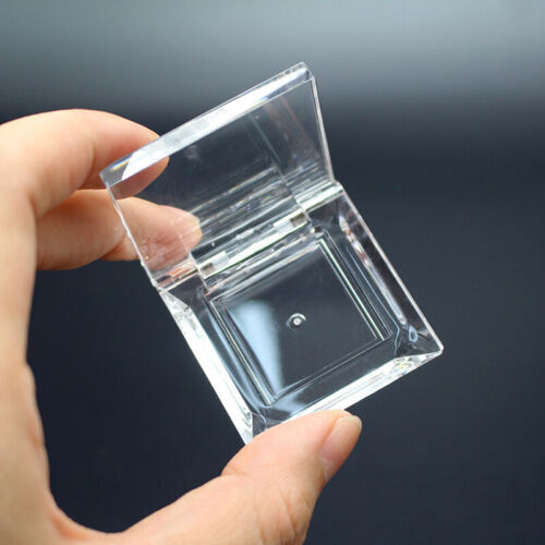Clear Empty Sequins Eye Shadow Box Eye Makeup Storage Box For Women ...