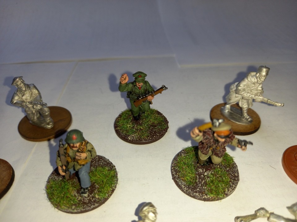 28mm SCW VBCW Militia inter war metal spanish civil war very British ...