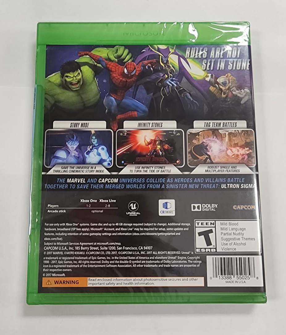 Marvel vs. Capcom: Infinite - Microsoft Xbox One for sale online | eBay