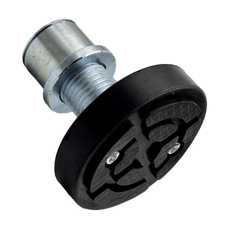 4X 50mm Car Lift Rubber tray Heightening Feet Plus High Leg Pads Shaft ...