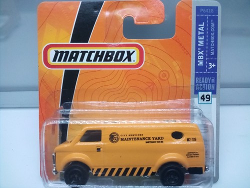 Matchbox Superfast / MB 709 - '70's Chevy Van - Yellow - Model Vehicle ...