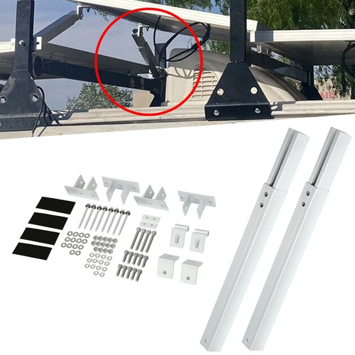 2Pcs Adjustable Solar Panel Tilt Mount Brackets Support For RV, Roof ...