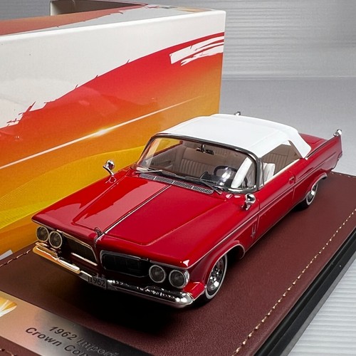 1/43 GLM Stamp Models Imperial Crown Covertible Red GLM132102 | eBay