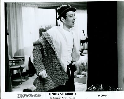 TENDER SCOUNDREL-1967-8X10 PROMO STILL-JEAN PAUL BELMONDO-NADJA TILLER ...