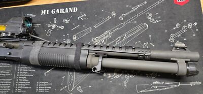 Benelli M4 CUSTOM Vapor Eye Heat Shield +Ranger Bands® Mod Shotgun Fit ...