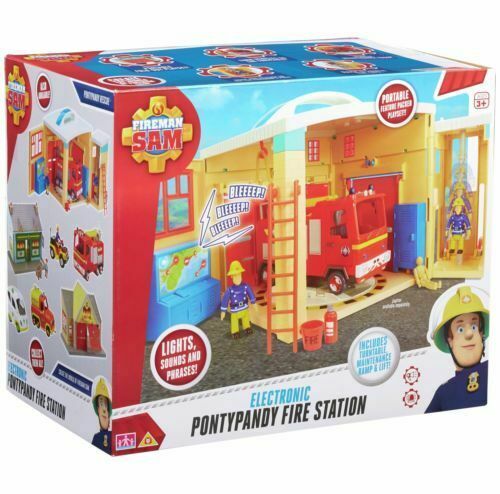 Fireman Sam Pontypandy Electronic Fire Station Playset 2016 - 5958 for ...