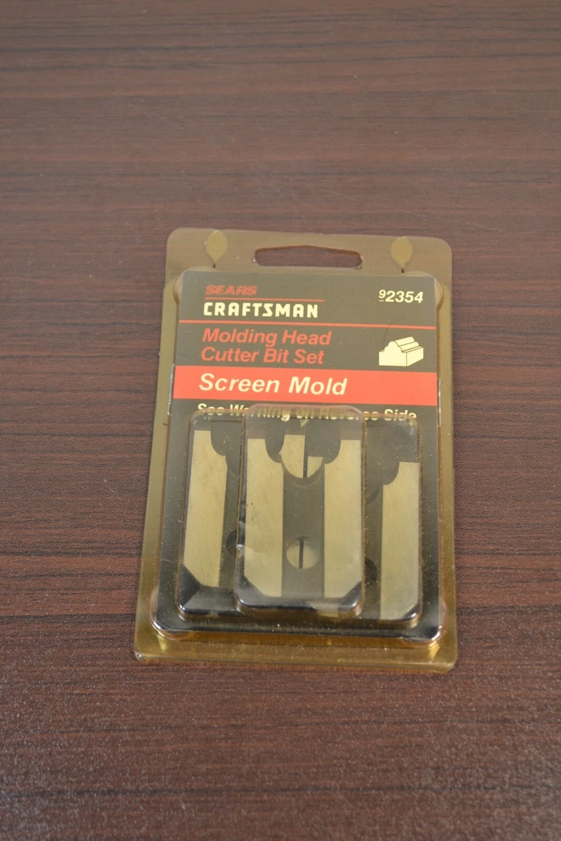 Craftsman Molding Cutters