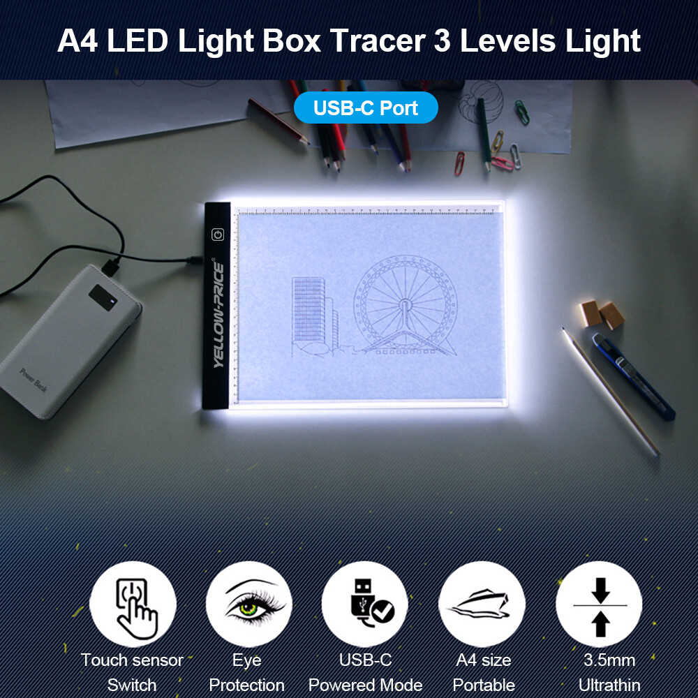 A4 Ultra Thin Portable Led Light Box Tracer | Shelly Lighting