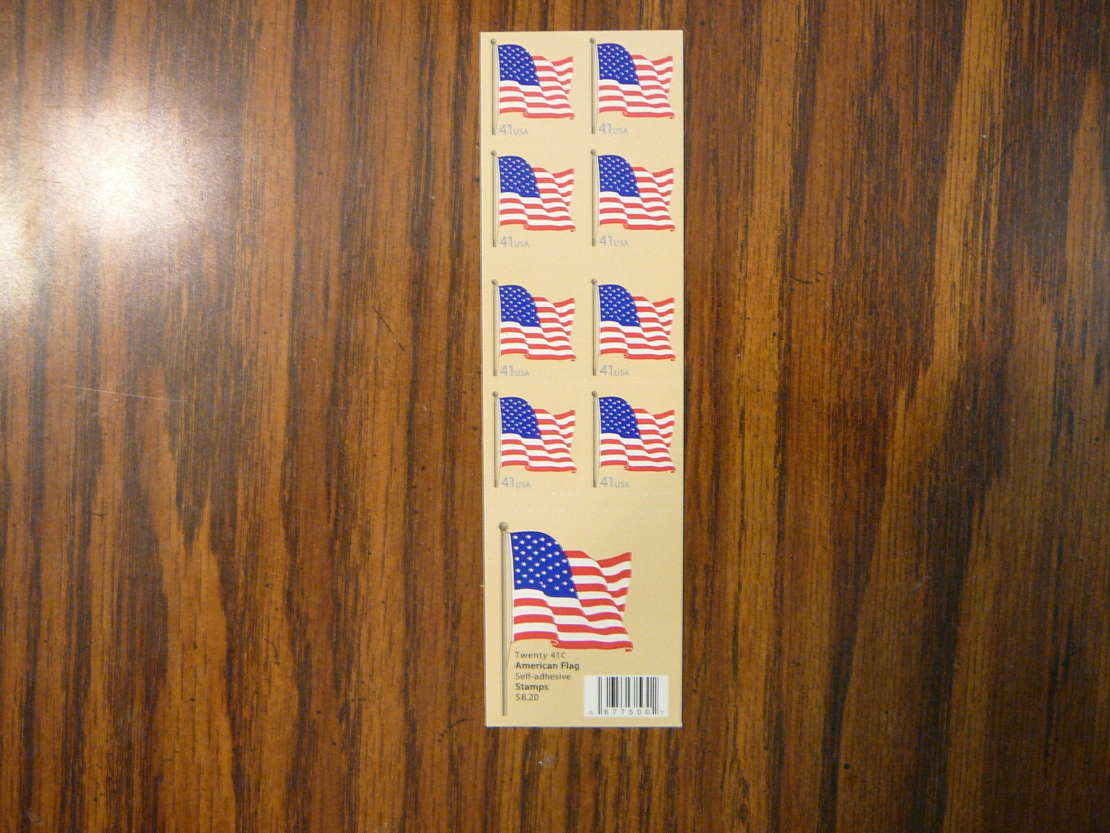 4191a 41 cent Flag S/A pane of 20 | eBay