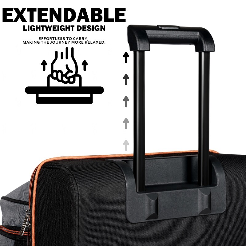 2PCS Luggage Set Softside Expandable Suitcase 28"32" Carry-on Luggage ...