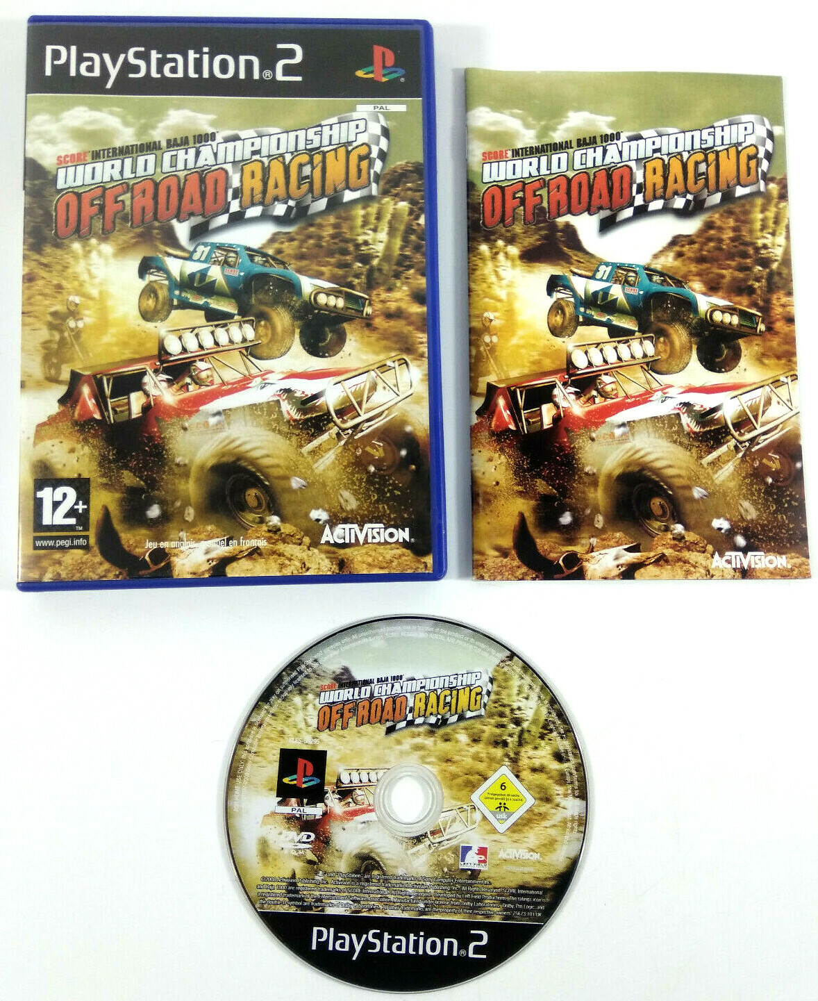 SCORE International Baja 1000 Off Road Racing PlayStation 2 PAL - Prix ...