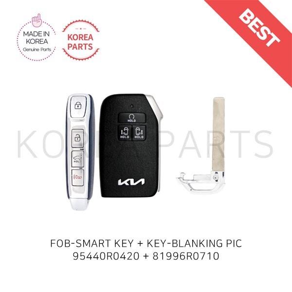 GENUINE Remote Smart Key Blanking Key for Hyundai Kia 95440R0420 ...