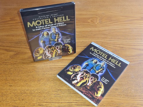 MOTEL HELL 4K Ultra HD Bluray Scream Factory US region a free abc(rare ...