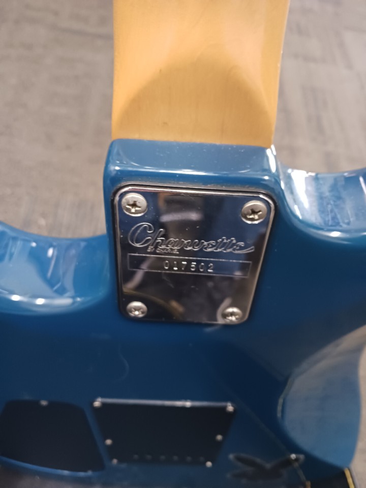 Vintage Charvette by Charvel Guitar Blue Reverse Headstock | eBay